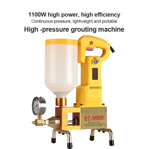 EC9999 High Pressure Waterproof Grouting Machine 1100W Injection Pump Epoxy | eBay