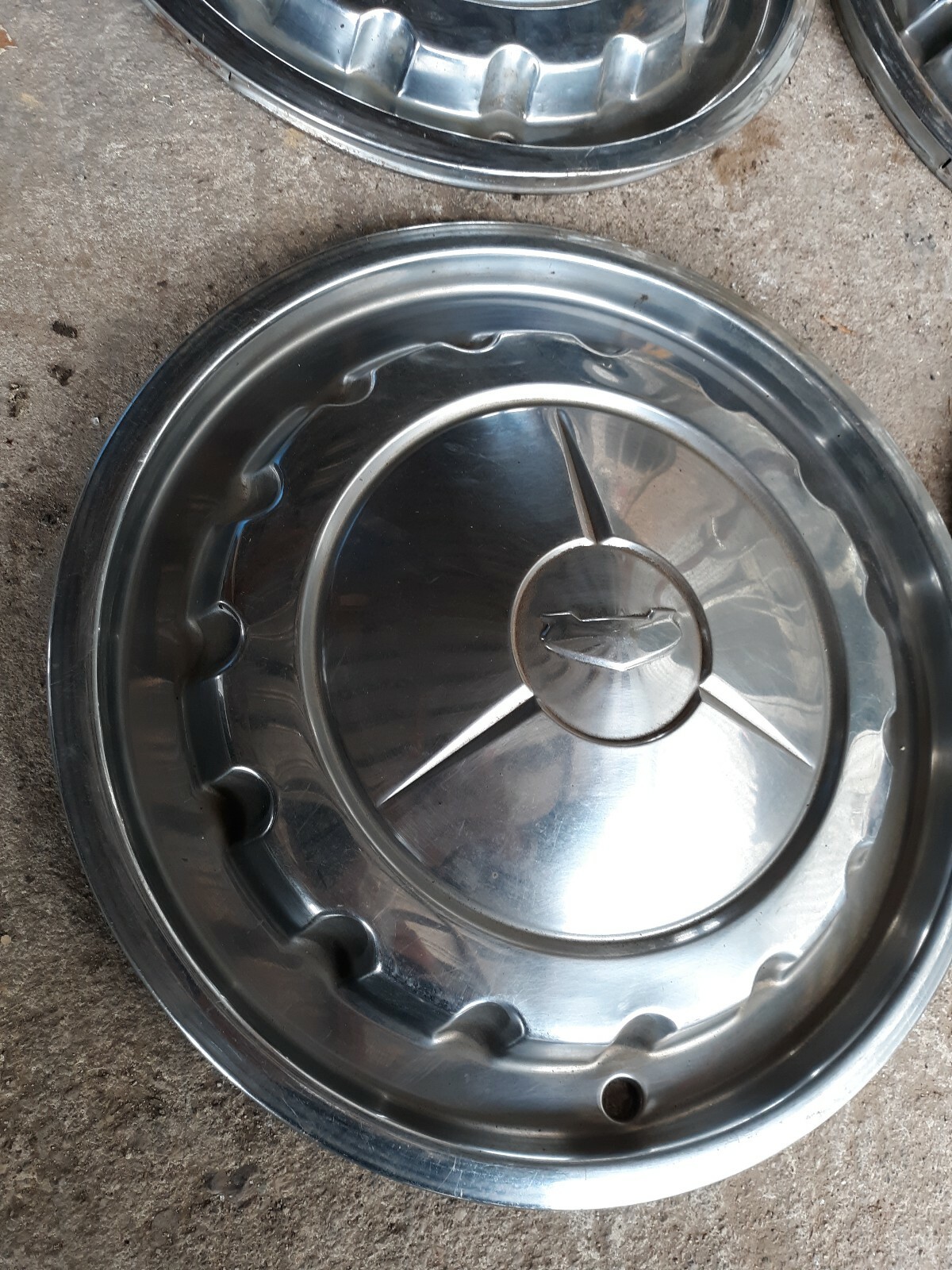 1957 Chevy Hubcaps 14 Inch Set Of 4 | eBay