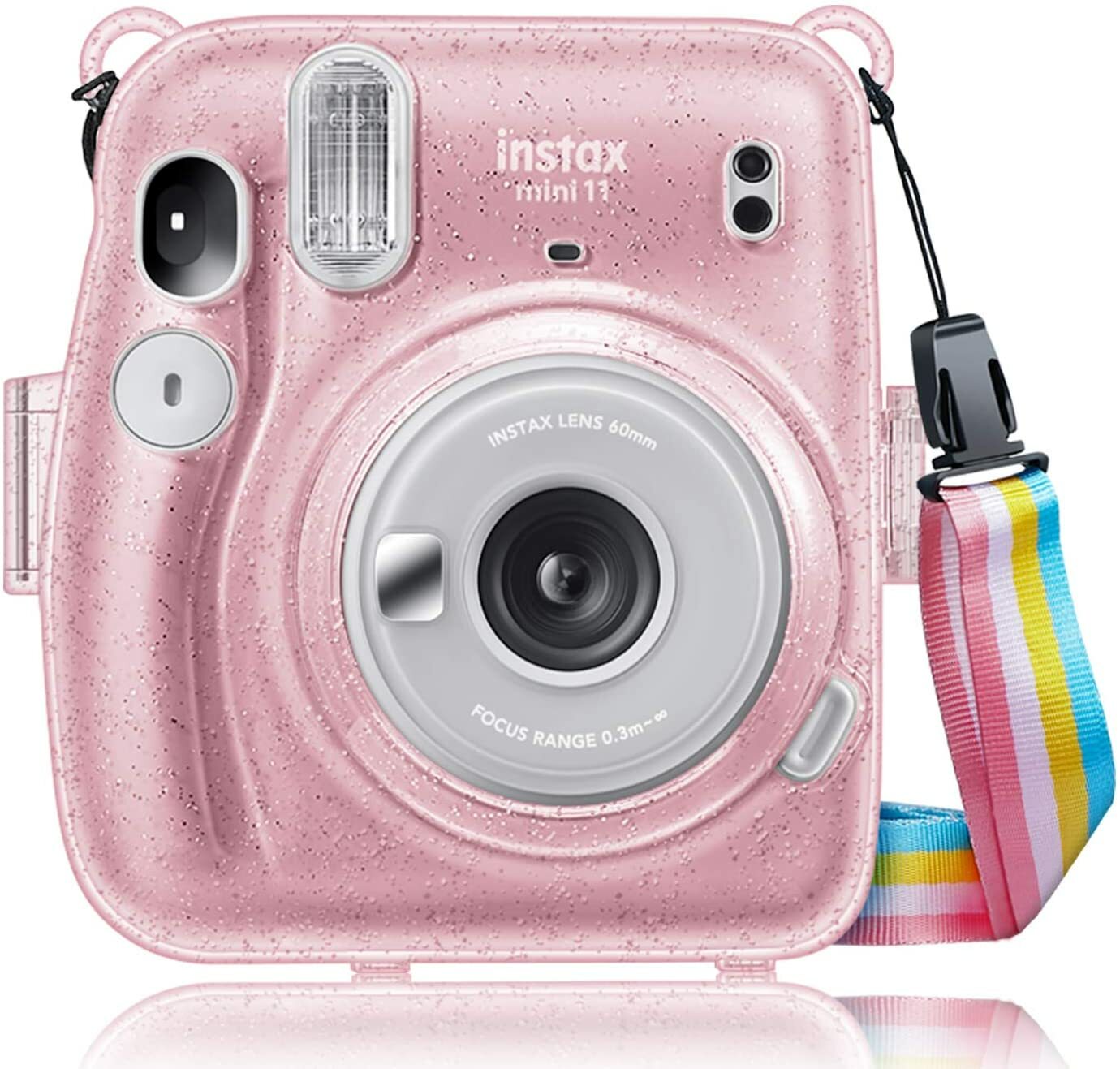 For Fujifilm Instax Mini 11 Instant Film Camera Crystal Case Hard Shell ...