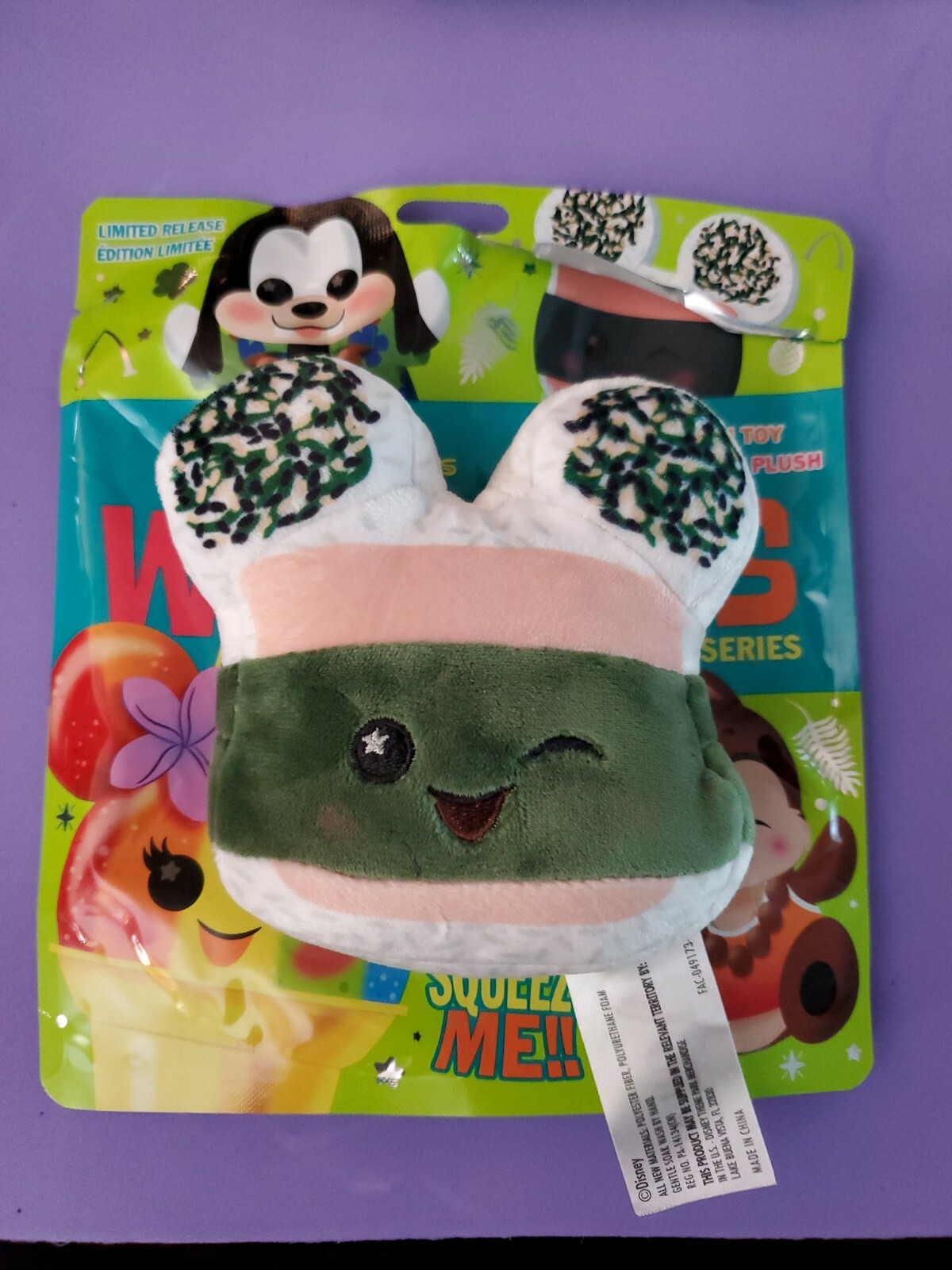 DISNEY AULANI Wishables - Mickey Spam Musubi Plush Blindbag Kawaii | eBay