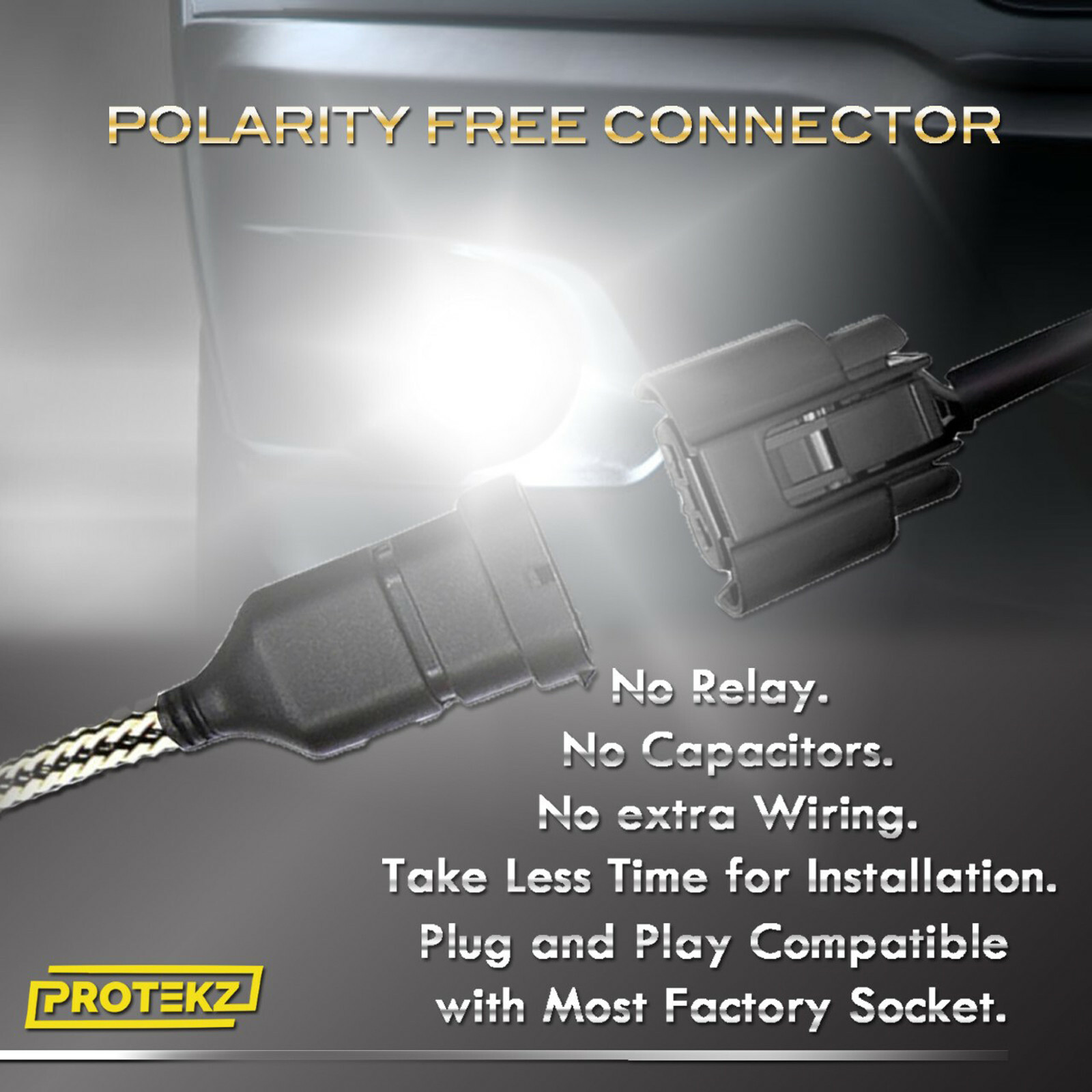 LED For Honda S2000 2000-2009 Headlight Kit H1 6000K White CREE Bulbs ...