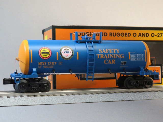 MTH RAILKING CSX Modern Tank Car O Gauge Train Safety 170020 Tanker 30 ...