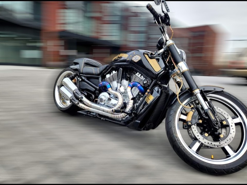 Custom Exhaust System For Harley Davidson V-ROD MUSCLE / VRSCA /VRSCF ...