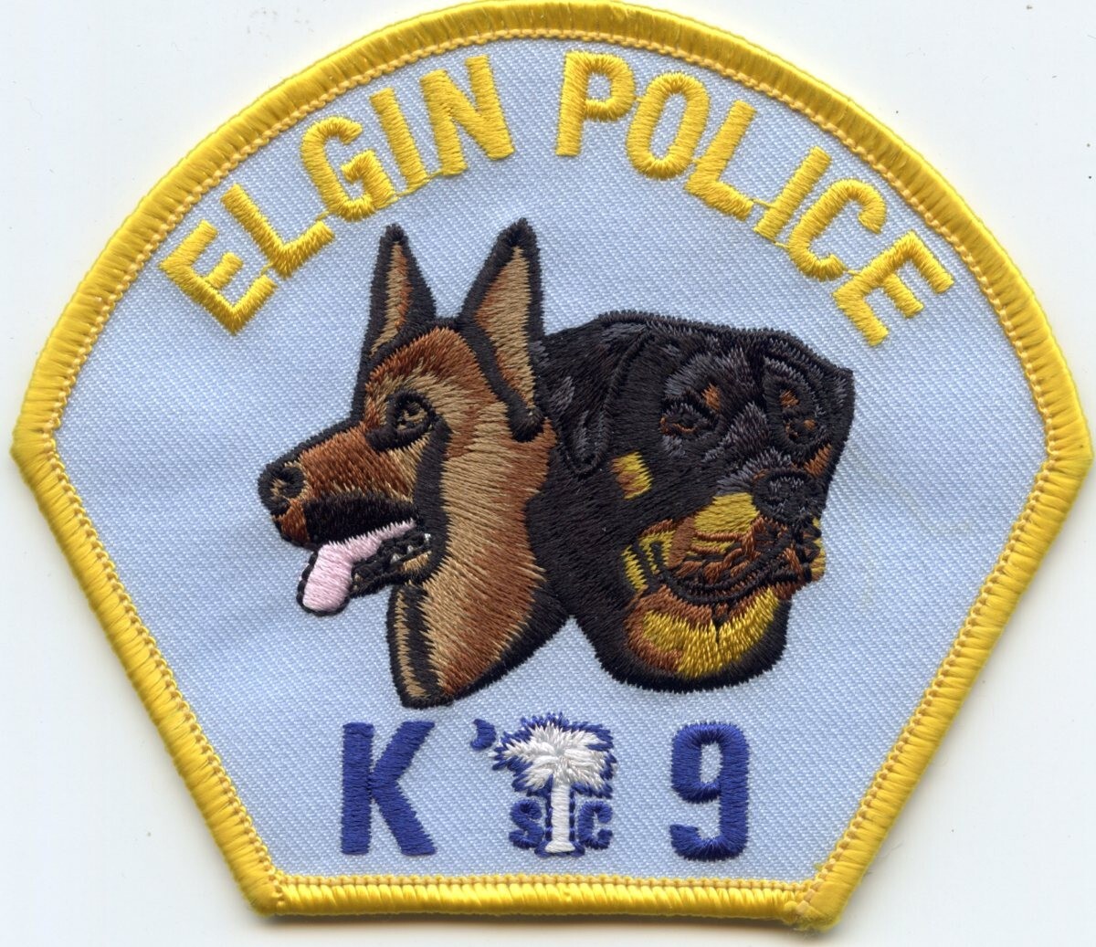 ELGIN SOUTH CAROLINA K-9 POLICE PATCH | eBay