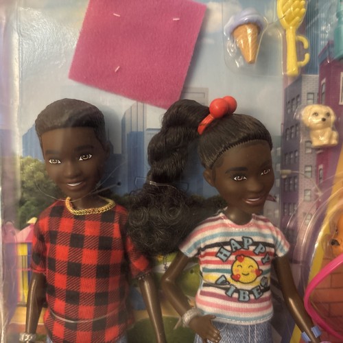 Barbie It Takes Two Jackson Jayla Twins African American Skipper Dolls ...