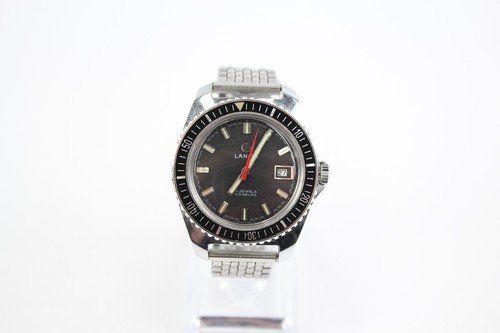 Mens Vintage Lanco Diver Style Watch Hand Wind Working | eBay