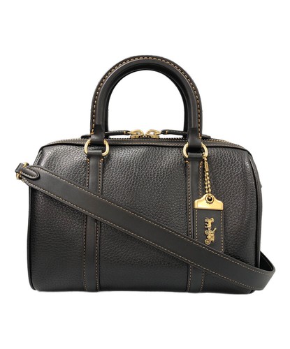 COACH Ruby Satchel 25 Bag C8864 black | eBay
