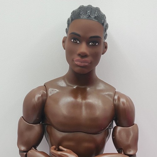 Ken Doll Made To Move Hybrid, Cornrows And Muscle Body. Gorgeous. New ...