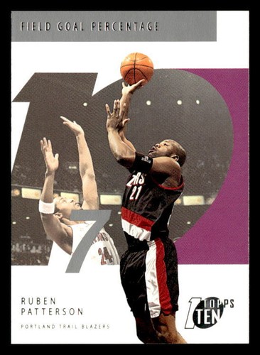 2002 Topps Ten #67 Ruben Patterson Near Mint | eBay