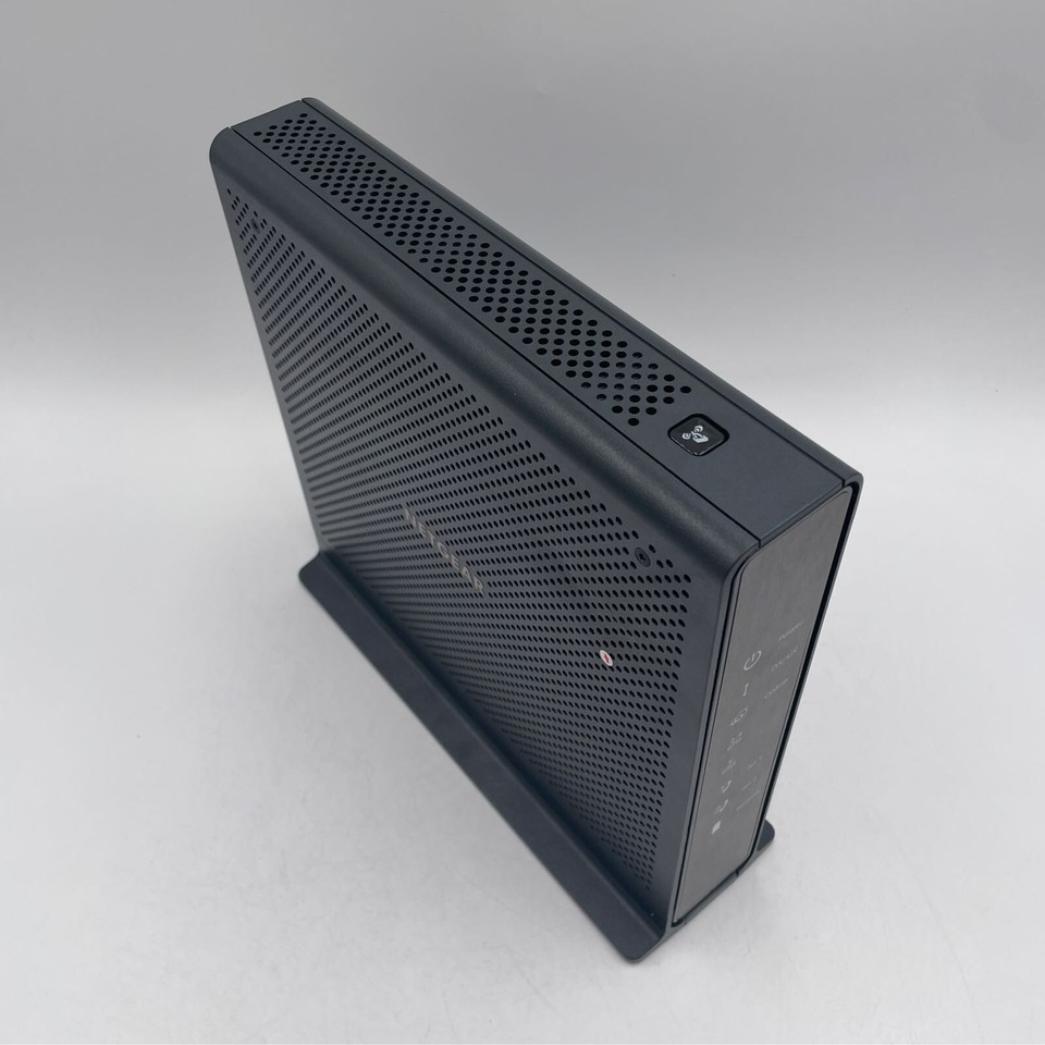 NETGEAR Nighthawk Cable Modem WiFi Router Combo with Voice C7100V READ ...