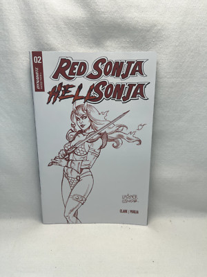 Dynamite Red Sonja Hell Sonja #2 CVR P 1:10 INCV FOC -(CA)Joseph Michael Linsner | eBay