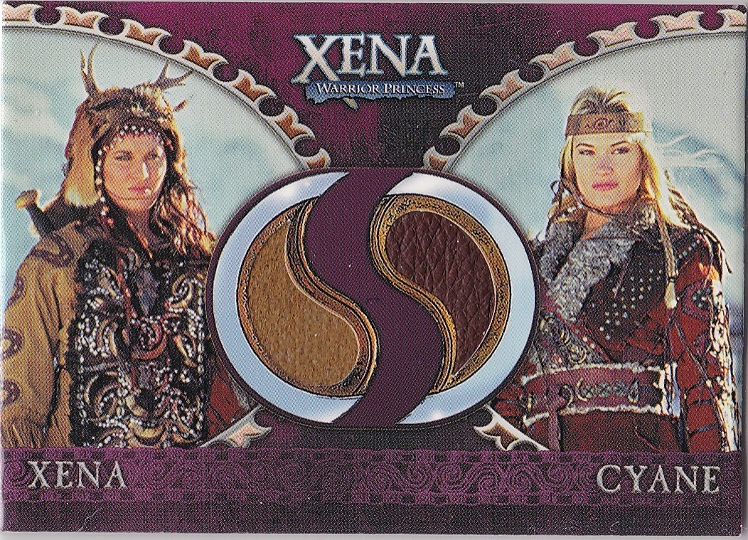 XENA DANGEROUS LIAISONS DUAL COSTUME DC4 XENA CYANE LUCY LAWLESS ...