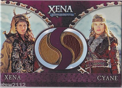 XENA DANGEROUS LIAISONS DUAL COSTUME DC4 XENA CYANE LUCY LAWLESS ...
