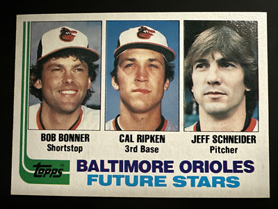 1982 Topps #21 CAL RIPKEN, JR. - Baltimore-GREAT FRONT CENTERING 4 ...
