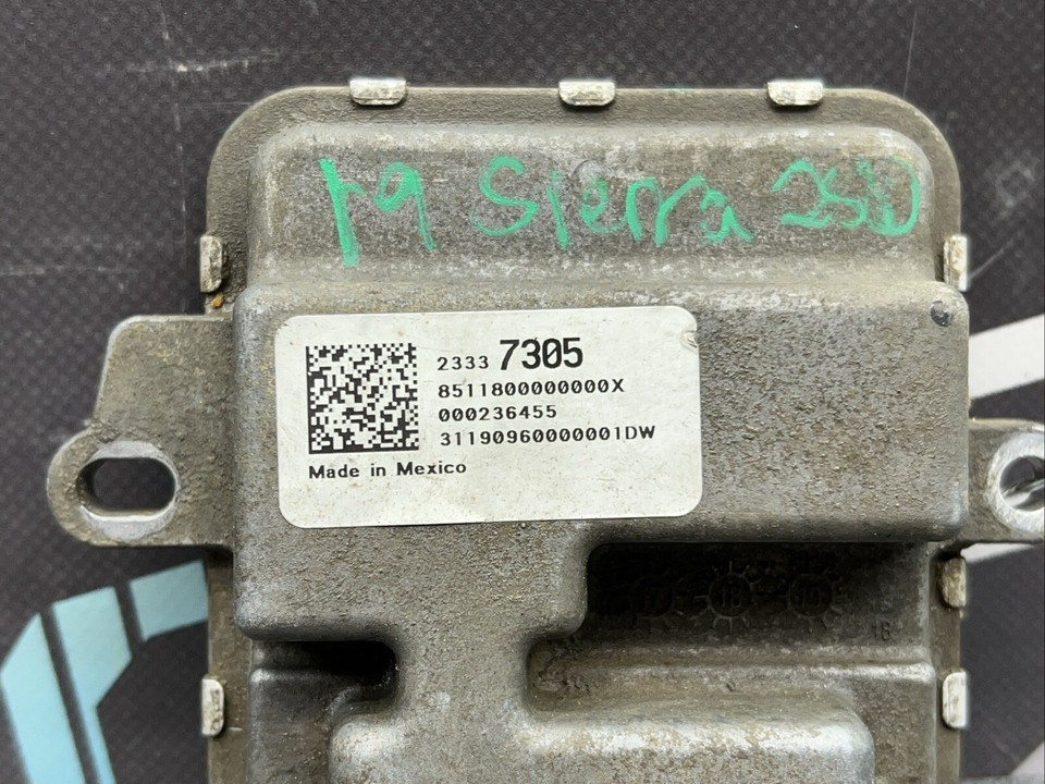 OEM 2015-2019 GMC SIERRA 2500 TRAILER BRAKE CONTROL MODULE 23337305 | eBay