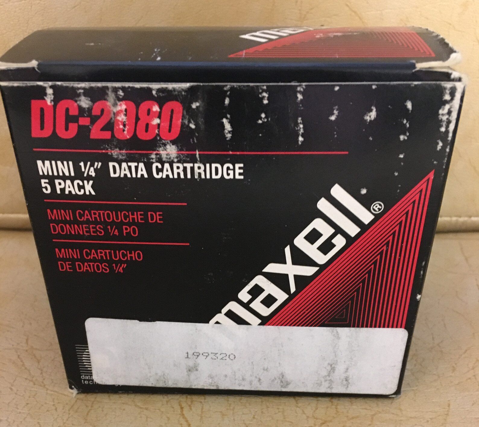 5 Pack Maxwell DC-2080 1/4 Mini Data Cartridge for sale online | eBay