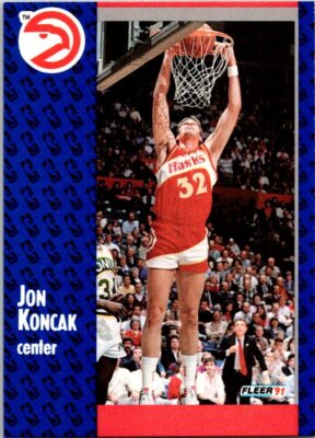 1991 Fleer #2 Jon Koncak NearMint/Mint | eBay