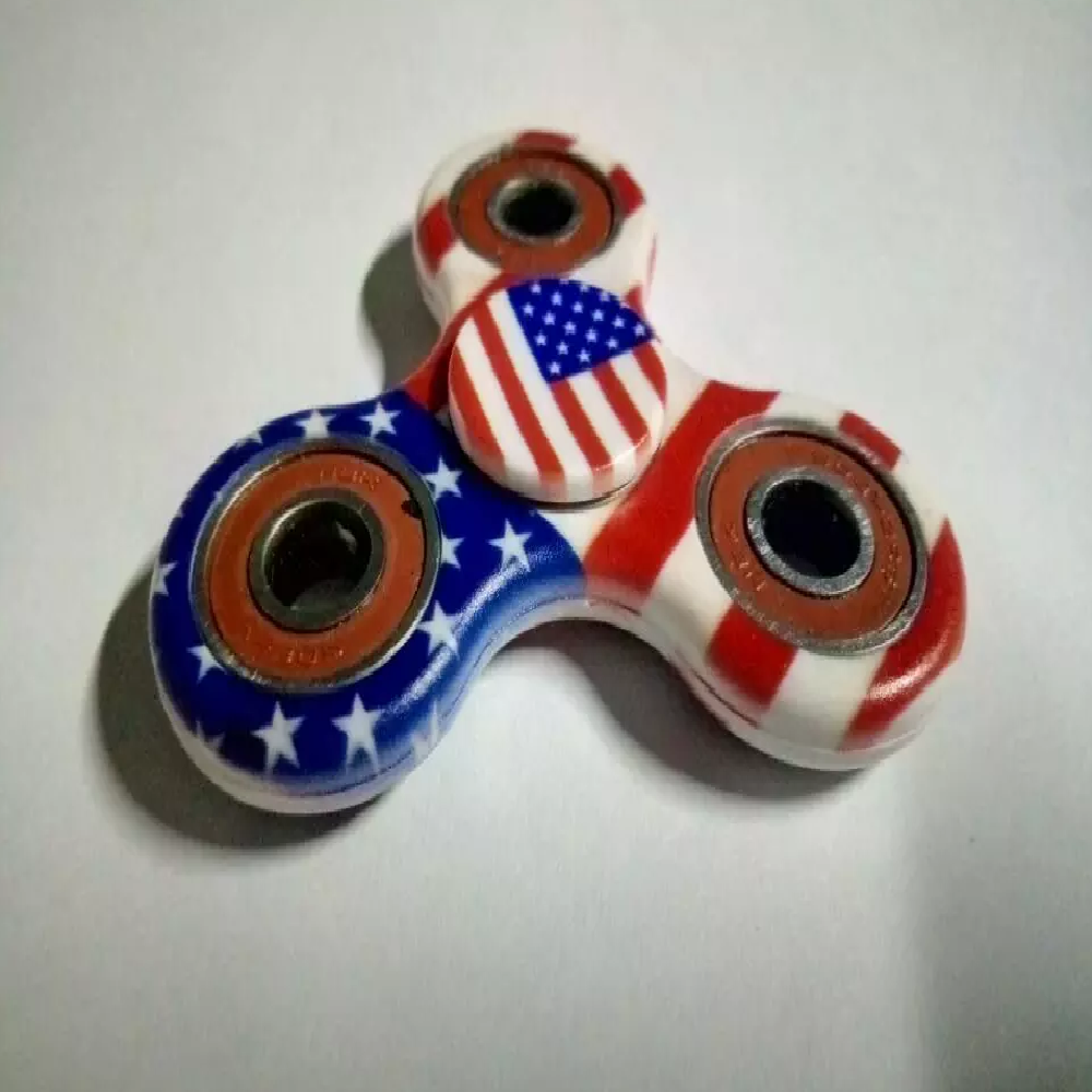 American Flag Blue Fidget Spinner