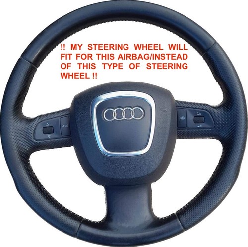 AUDI A5 S5 RS5 Steering Wheel FLAT BOTTOM Full Reshaped Steering wheel ...