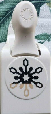 MARTHA STEWART ICELANDIC SNOWFLAKE LARGE DOUBLE CRAFT PAPER PUNCH ...