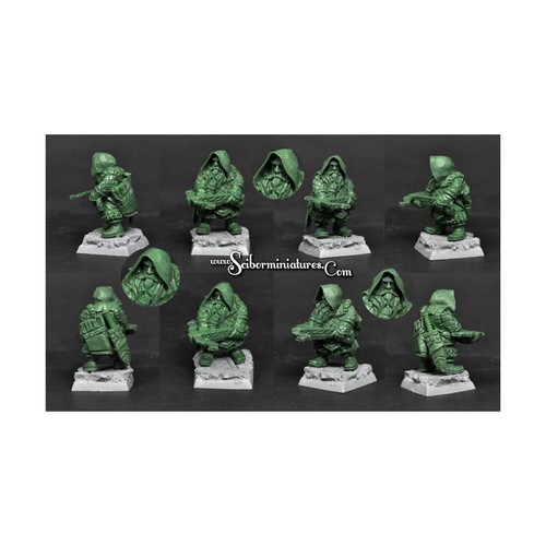 Scibor Fantasy Mini 28mm Dwarf Hunter Crossbowman Pack New | eBay