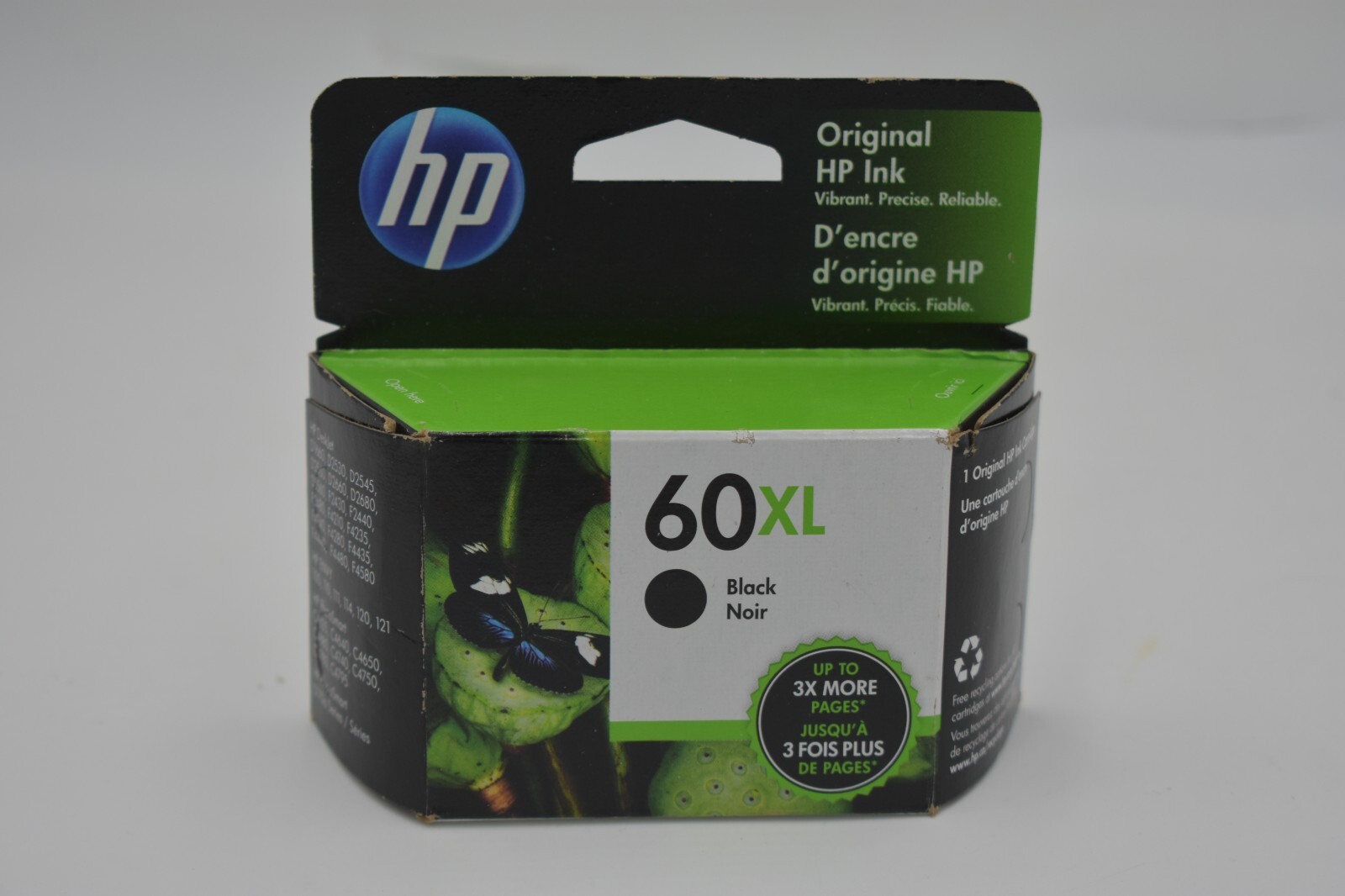 NEW HP 60XL Black Ink Cartridge - EXP 05/2025 883585702589 | eBay