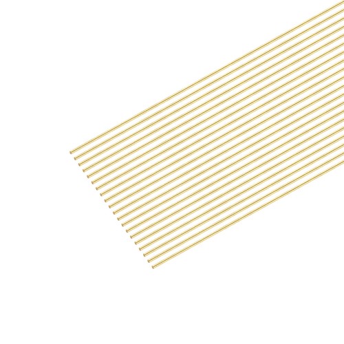 0.3mm x 400mm,Brass Round Wire,Assorted Half Hard Wire for Jewelry ...