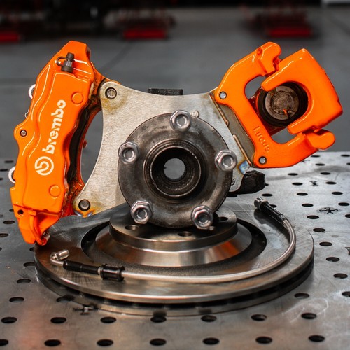 Audi B5 S4(2000-01) Rear Big Brake Kit 2.7T - 485 Designs - SS304 TIG ...