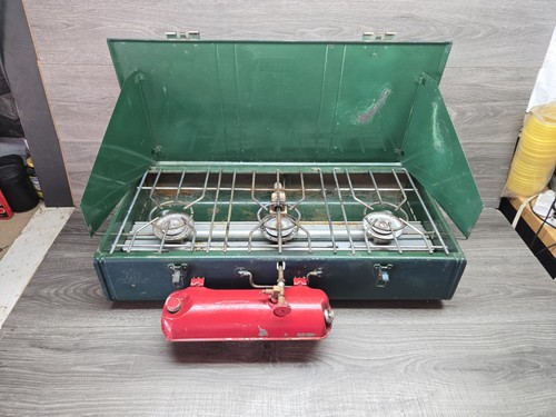Coleman 3 Burner Camp Stove 426D Untested | eBay