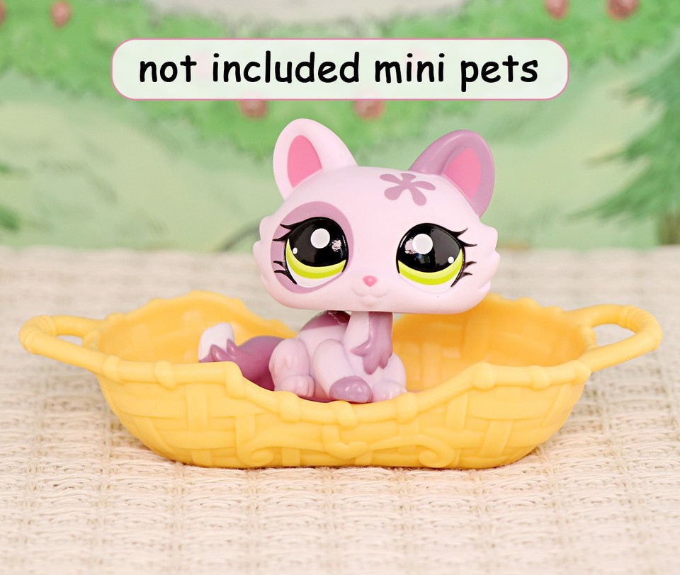 【YOU PICK】Mini Pet Shop Chair Bed Handbag House Fit LPS Pet Toy Xmas ...