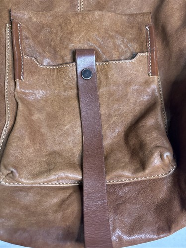 Sundance Luxury Leather Boho Bag Saddle Brown Large | eBay