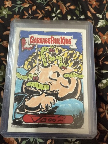 2023 GPK Topps Garbage Pail Kids Valentines Day JBoom SKETCH CARD J ...