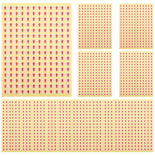 15 Sheets Windshield Daily Use Stickers Coding Sign Arrow Sticky Tags ...