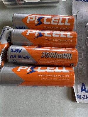 12xAA And 3xAAA ZiZn Rechargeable Battery Bundle | eBay UK