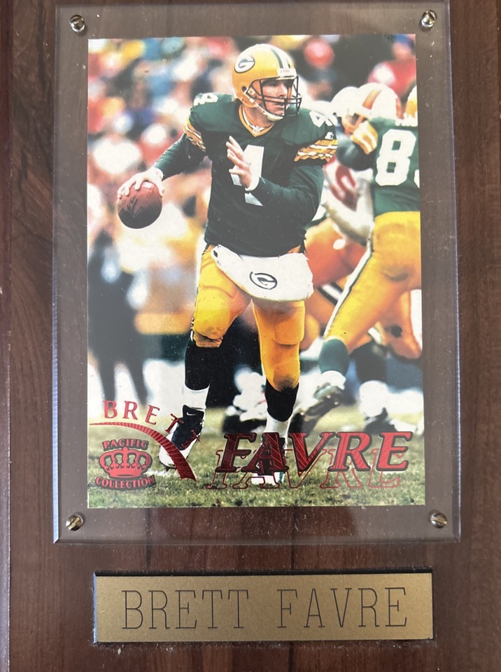 Brett Farve Pacific Collection Plaque | eBay