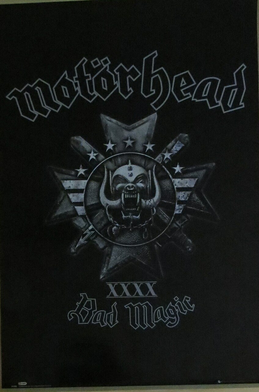 Motorhead : Bad Magic-Poster-Laminated available-91cm x 61cm-Brand New ...