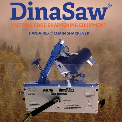 DinaSaw® Handi-Rex Semi Automatic Chain Sharpener. | eBay Australia