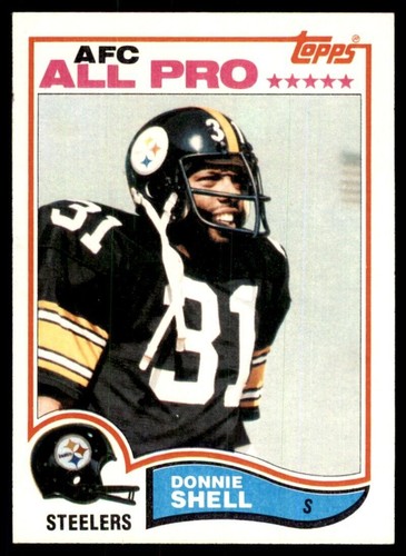 1982 Topps Donnie Shell A Football Cards #217 | eBay