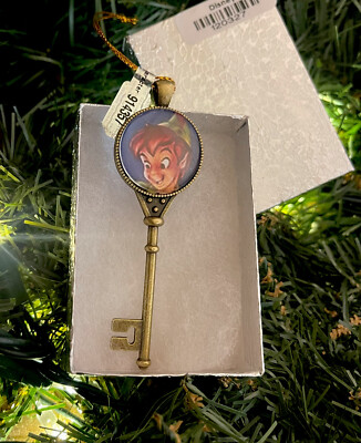 2025 Disney Peter Pan Skeleton Key Christmas Tree Ornament w Box | eBay