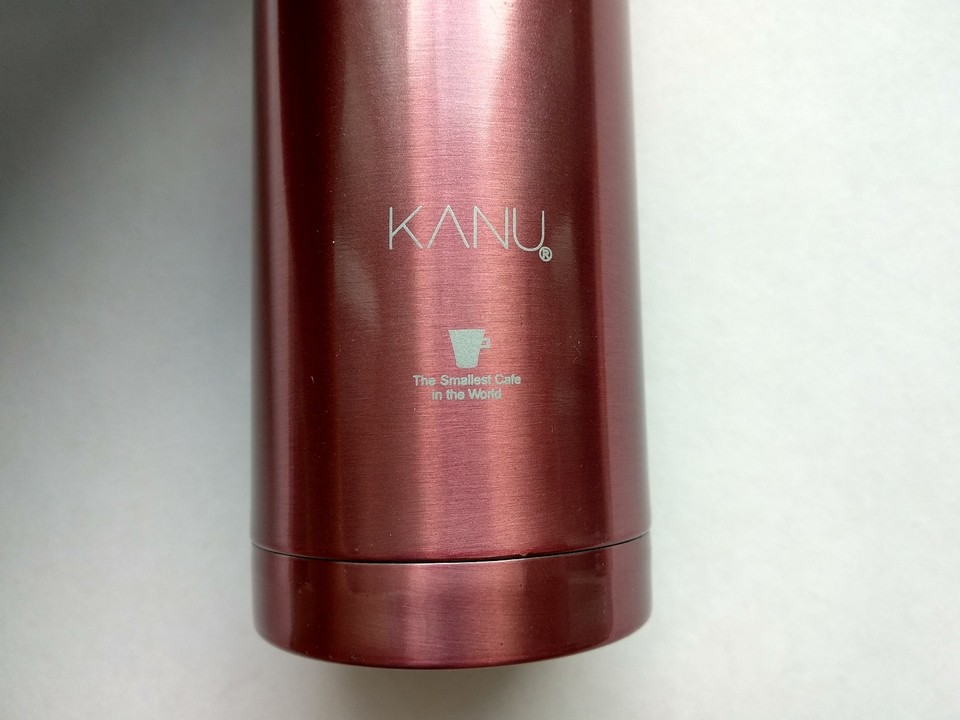 KANU EUROPEAN Stainless Tumbler PINK 300ml Thermos Cold Coffee Mug GONG ...