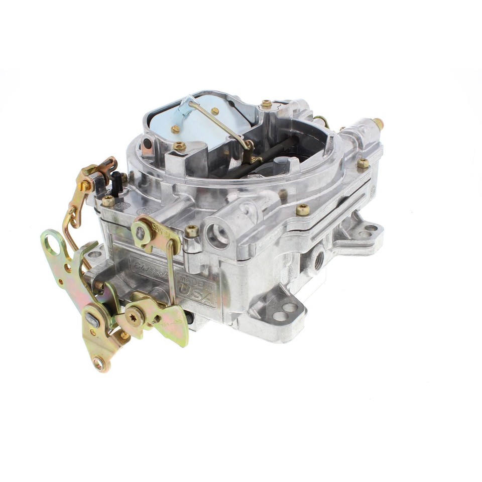 Edelbrock 1411 Performer 750 CFM 4 Barrel Carburetor, Electric Choke ...