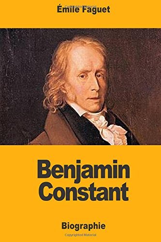 Benjamin Constant.by Faguet New 9781981351954 Fast Free Shipping
