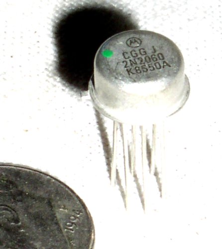 BRAND NEW OLD STOCK 2N2060 MIL MILITARY SCREENED DUAL NPN TRANSISTOR T0 ...