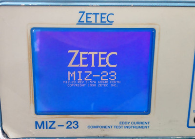ZETEC MIZ-23 REV.1.57A EDDY CURRENT COMPONENT TEST INSTRUMENT 85-250V ...