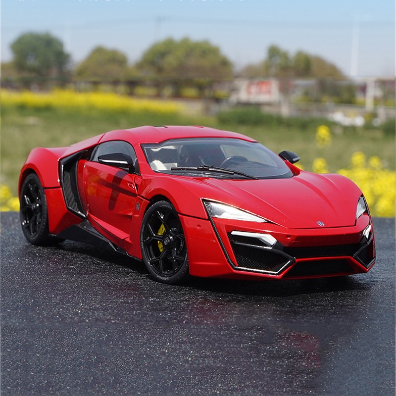Lykan 1:18 AUTOCRAFT Speed Passion Alloy Supercar Simulation Car Model ...