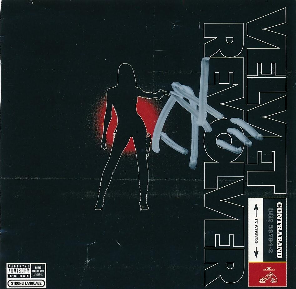 Velvet Revolver Album Cover Velvet Revolver Girl With Gun Woven Patche