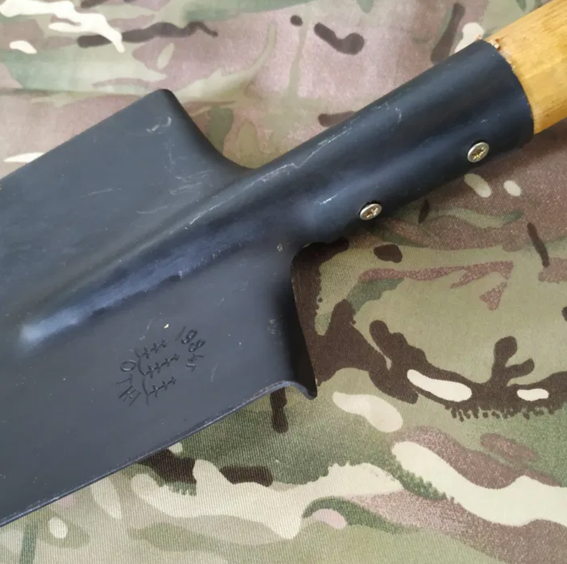 army sapper shovel USSR 1984 Army military spade small infantry shovel ...