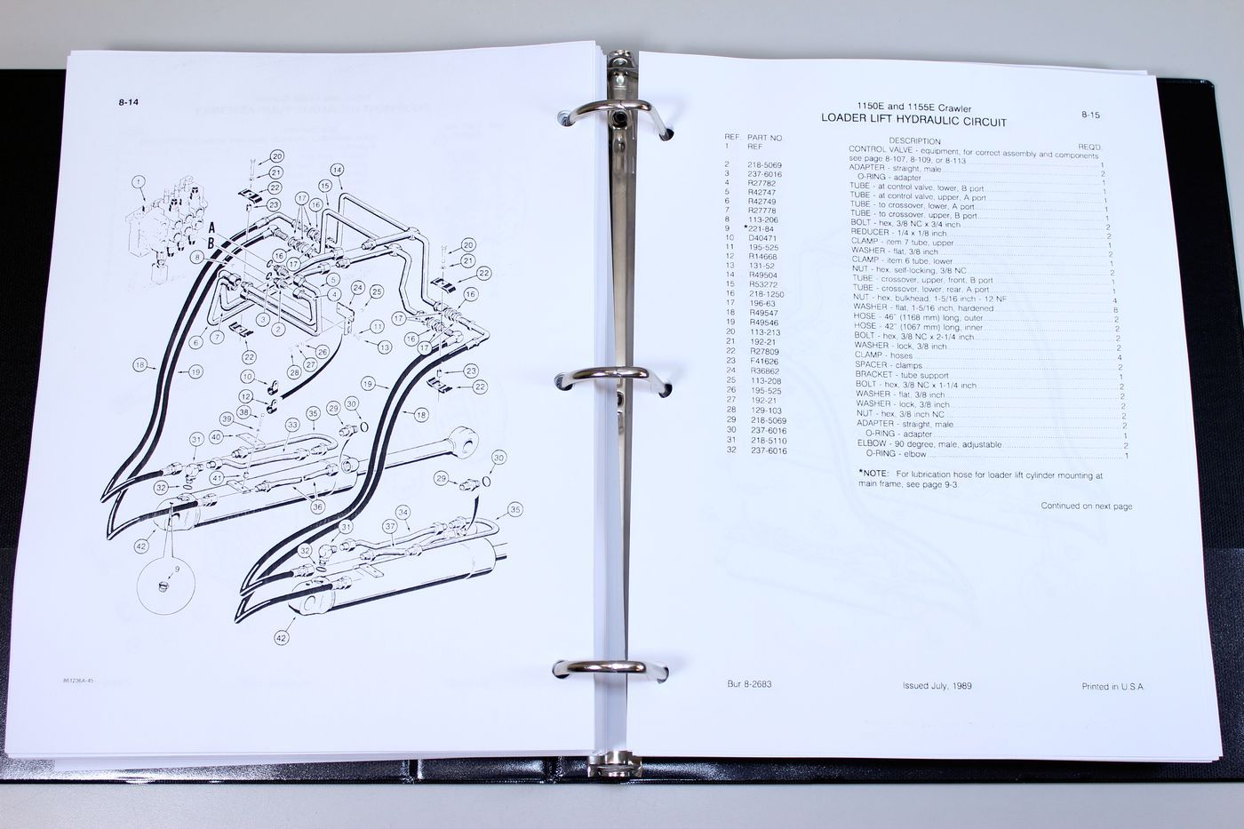 Case 1150E 1155E Crawler Tractor Dozer Parts Manual Catalog Exploded ...