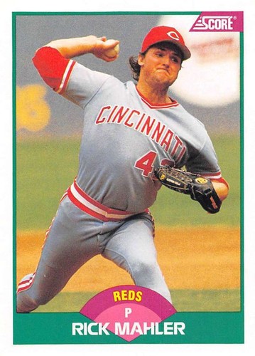 Rick Mahler 1989 Score Rookie/Traded #79T Reds ID:19217 | eBay