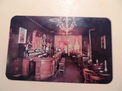 Central City Colorado vintage postcard Interior of Old Time Bar | eBay